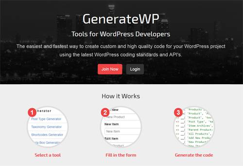 Generar código para WordPress con GenerateWP - DecodeCMS